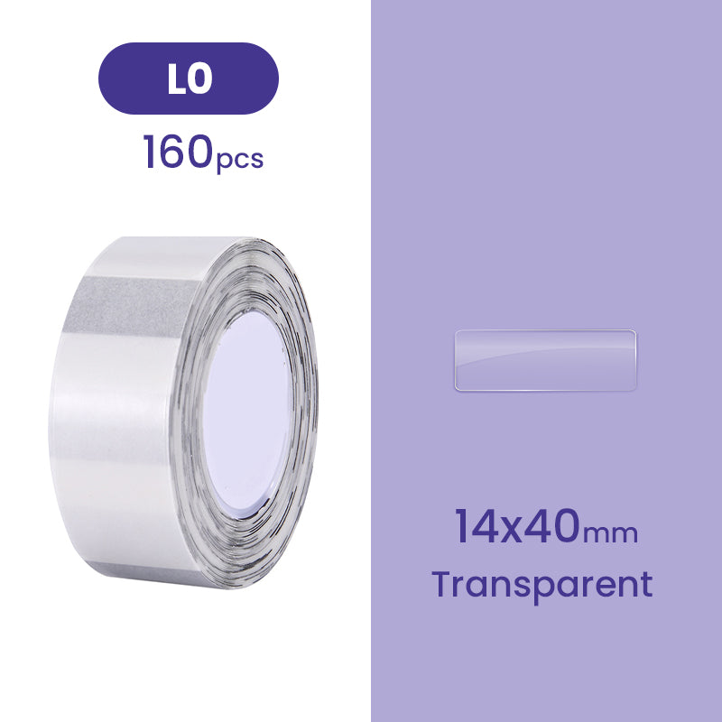 D Series Label - Clear & Luminous – Niimbot Label Maker